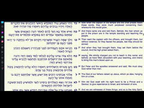 STEPHEN'S NAME IN HEBREW