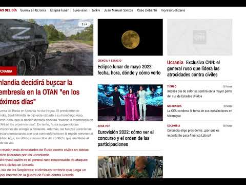 Weekly Review Spanish -Immersion/Improving Vocabulary/Reading News in Spanish