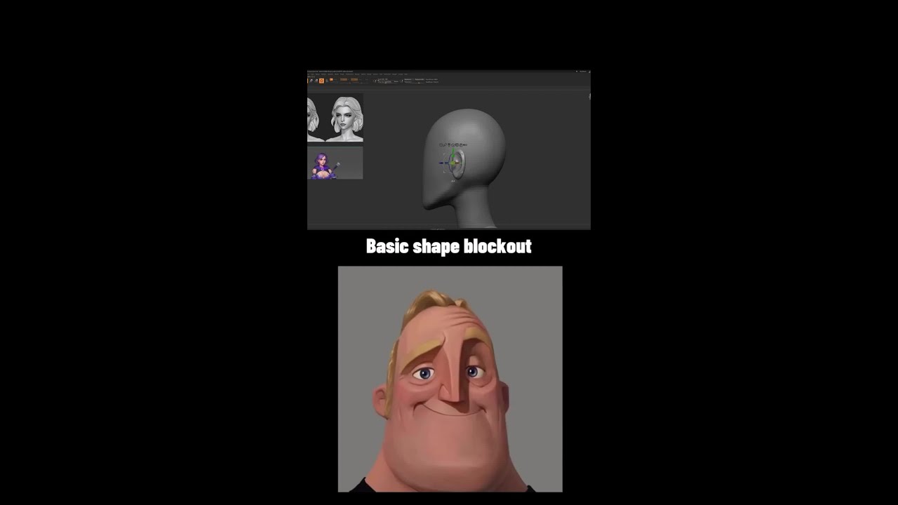 Stylized Character Pipeline – Full 3D Workflow