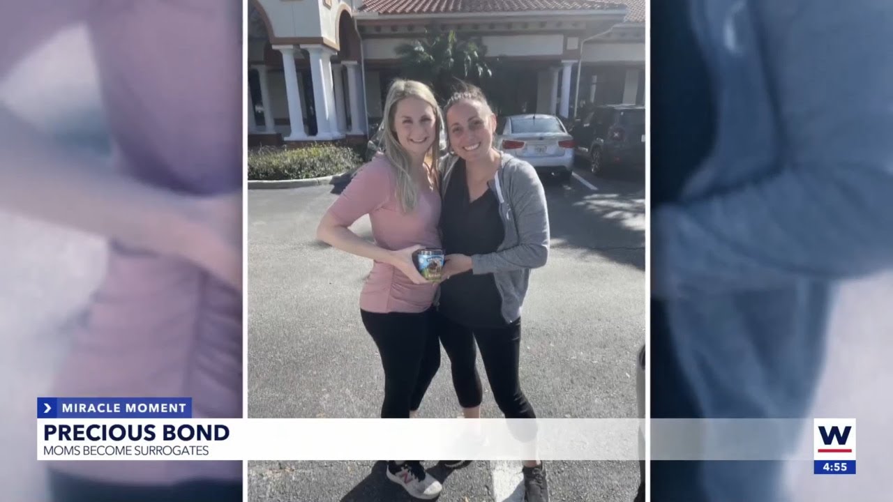 Miracle Moment: Precious bond, moms become surrogates