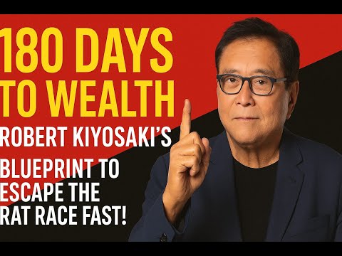 "180 Days to Wealth: Robert Kiyosaki’s Blueprint to Escape the Rat Race FAST!"