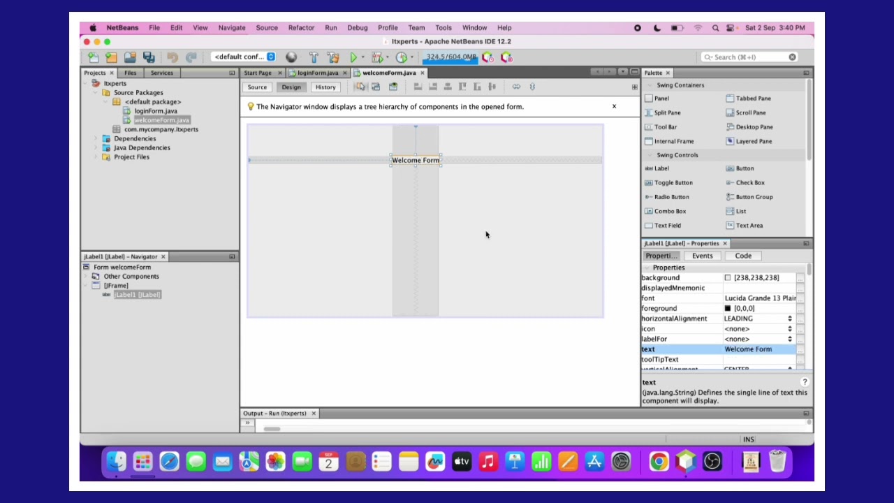 Creating a New Desktop Application in Java with NetBeans | Step-by-Step Tutorial | Itxperts