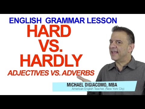 Hard vs. Hardly - Confusing English Vocabulary & Grammar