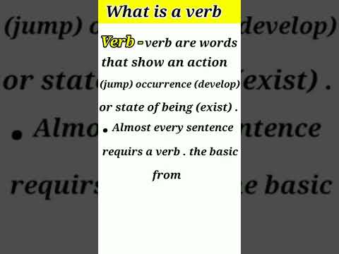 what is verb definition # youtube # short#viral #verb