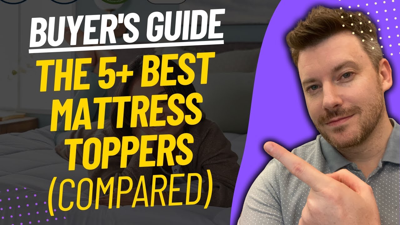 TOP 5 BEST Mattress Toppers - Best Mattress Topper Review (2023)