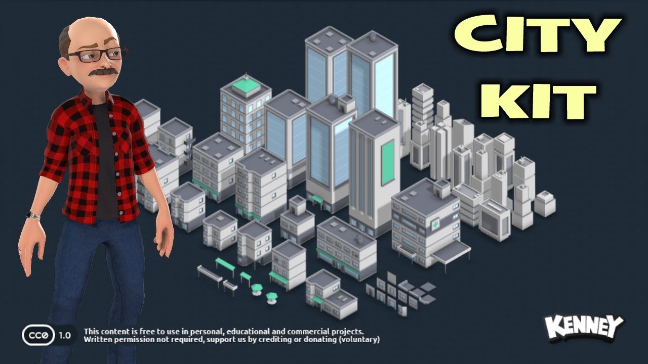 City Kit by Kenney / 3D Game Dev