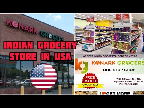 Indian grocery store in USA/Grocery shopping in America/konark grocers@3kidswonderland