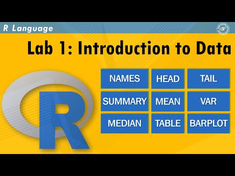 Introduction to data | R language | Lab 1 (Part 1)