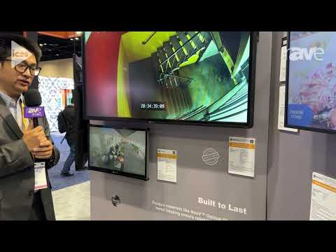 InfoComm 2025: AG Neovo Exhibits TTN Series RX-2402 Security Display for Video Surveillance