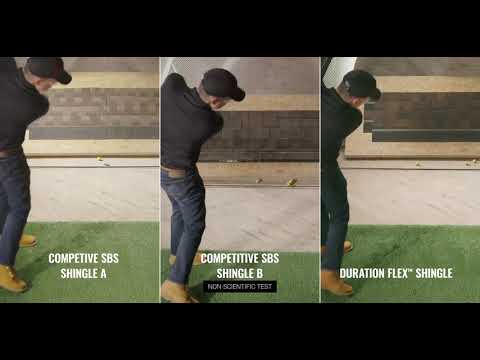 Roofing: Duration FLEX™ Impact Resistance Test