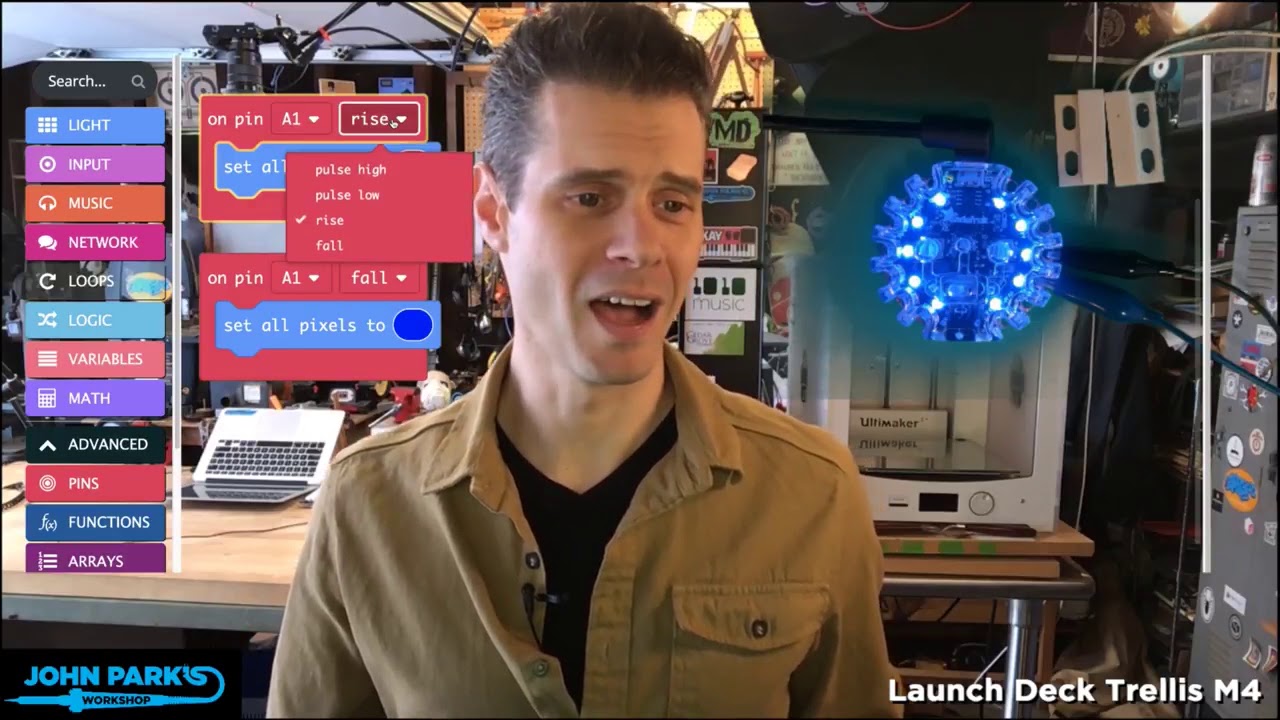 MakeCode Minute: External Door Sensor in MakeCode @adafruit @johnedgarpark #adafruit @MSMakeCode
