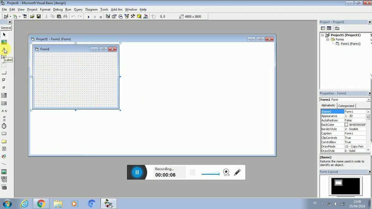 Membuat Program Message Box dan Input Box pada Visual Basic 6.0