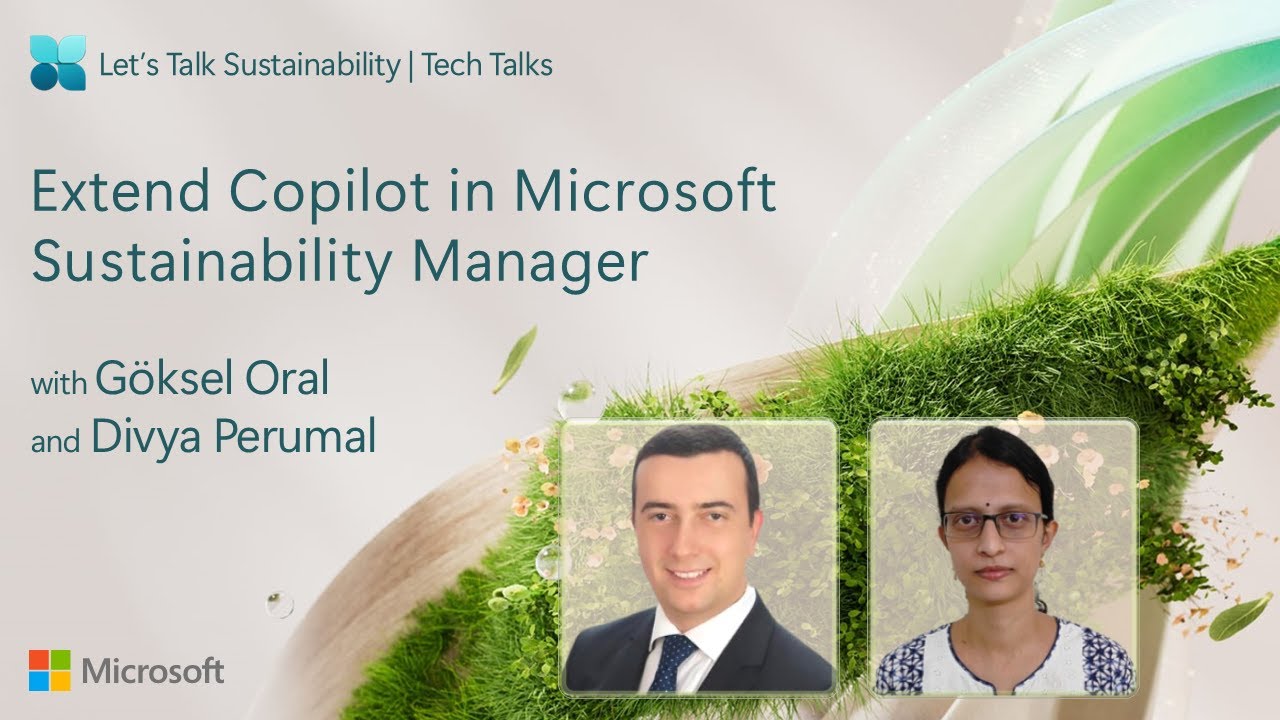 Extend Copilot in Microsoft Sustainability Manager