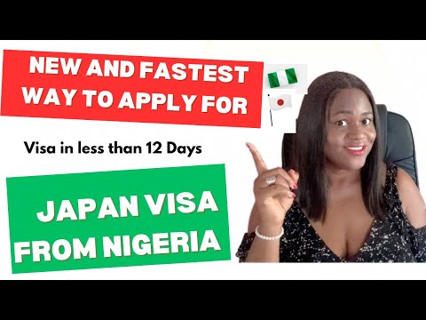 New and Fastest Way to apply for JAPAN VISA from NIGERIA 🇳🇬-🇯🇵
