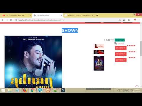 Learn Live Stage Show Ticket Booking PHP MYSQL | By Pankaj Panjwani ...