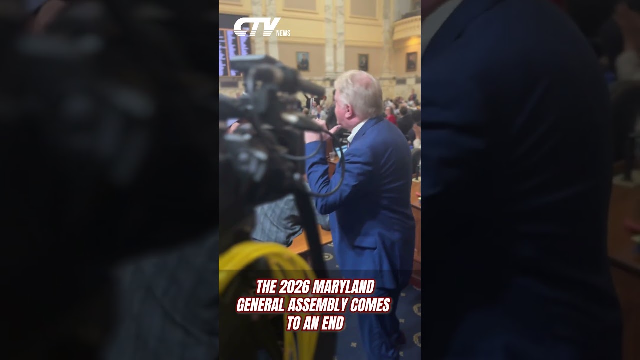 2026 Maryland General Assembly officially wraps up#pgctv #ctvnews #marylandnews #localnews#politics