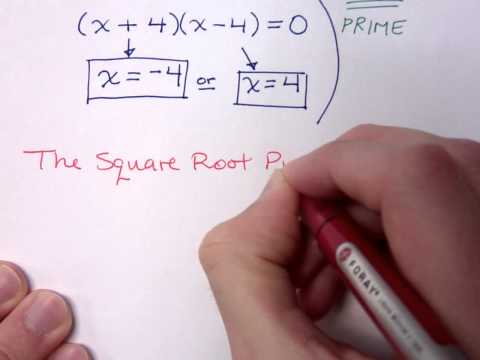 Square Roots of Quadratic Equations - Definition & Examples - Expii