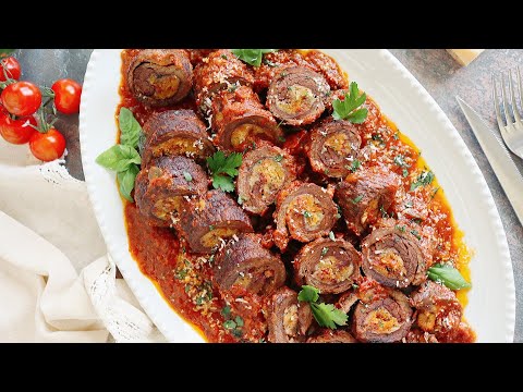 Spicy Beef Braciole Recipe