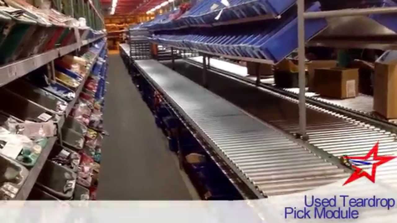 USED PICK MODULE: Teardrop with Tote and Case Flow