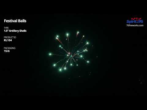 Festival Balls - Artillery Shells