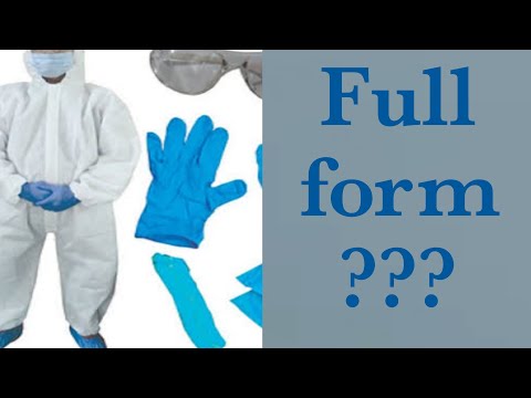 PPE kit full form 😷 #shorts