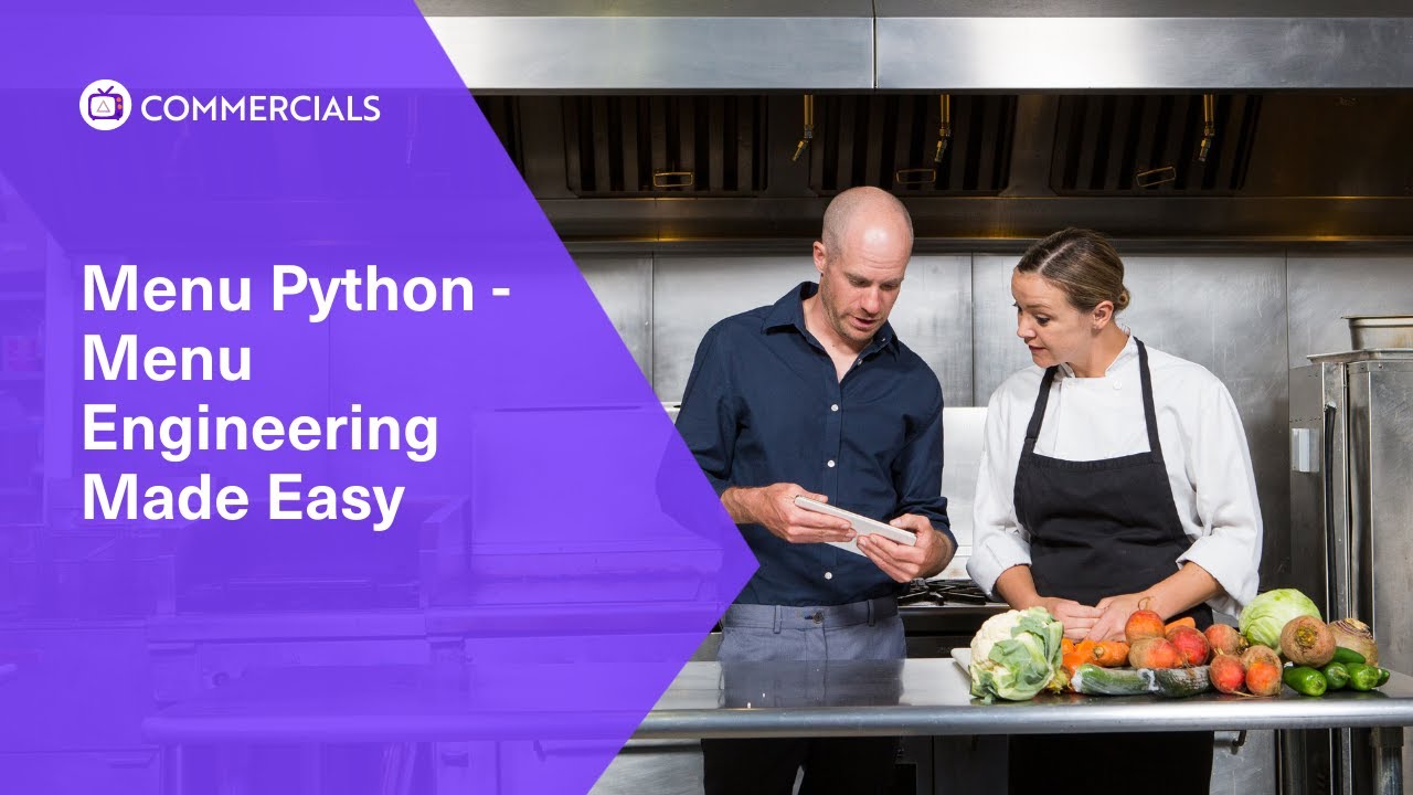 Menu Python - Menu Engineering Made Easy With RASI