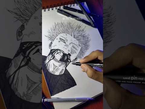 Drawing Gojo Satoru Death Moment | Manga | #art #anime #gojo #manga