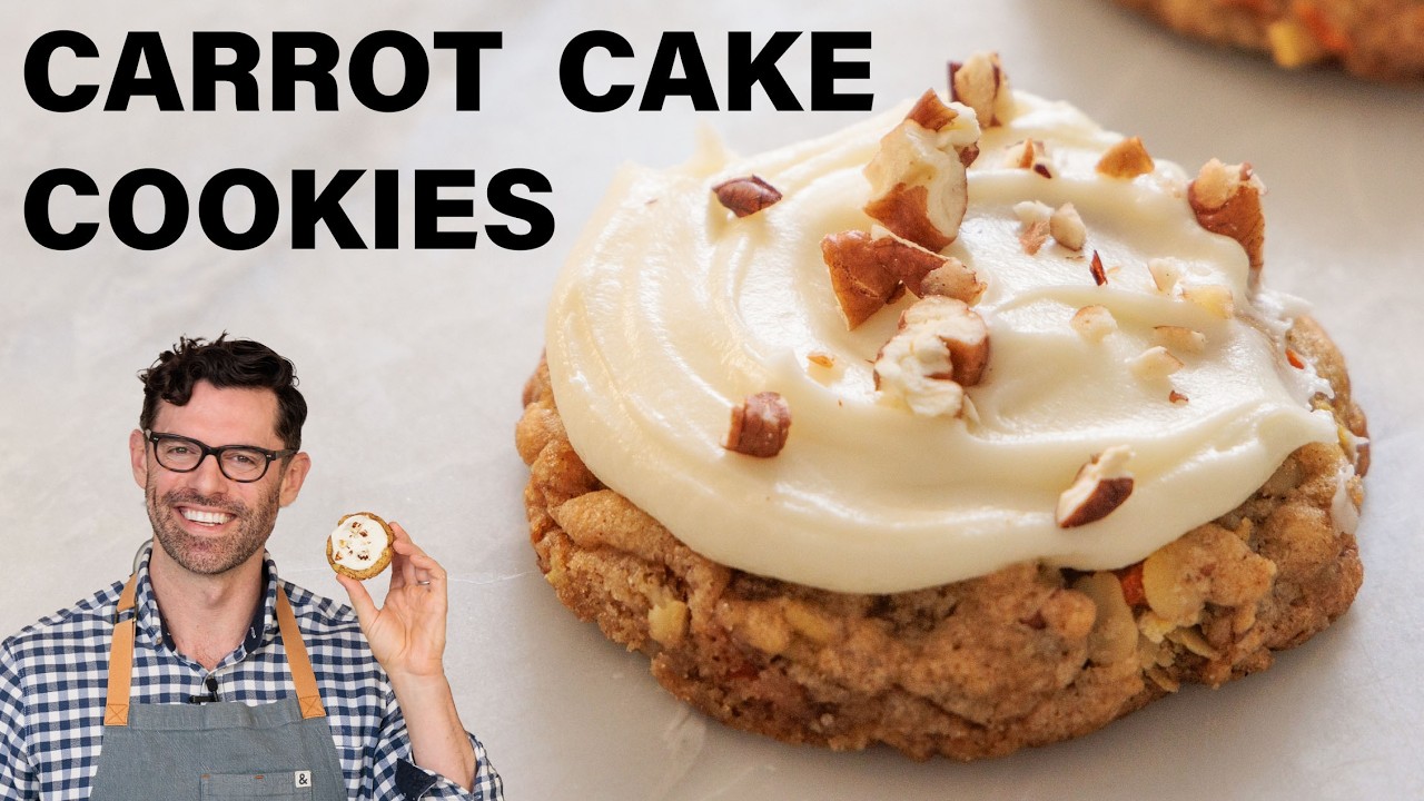 Amazing Carrot Cake Cookies