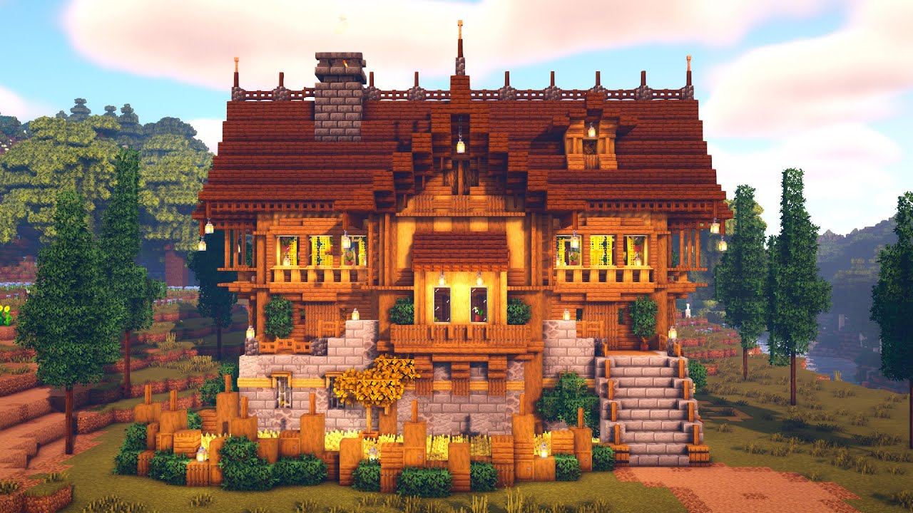 How to Build the Ultimate Starter House + Interior in Minecraft ...