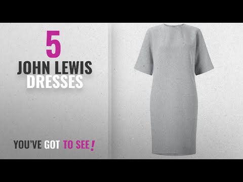 Top 10 John Lewis Dresses [2018]: KIN BY JOHN LEWIS WIDE SLEEVE DRESS COLOUR GREY SIZE UK 12.