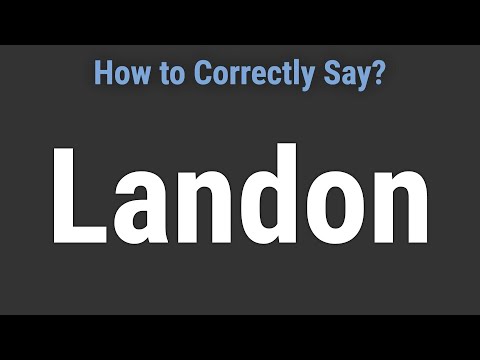 How to Pronounce Name Landon (Correctly!)