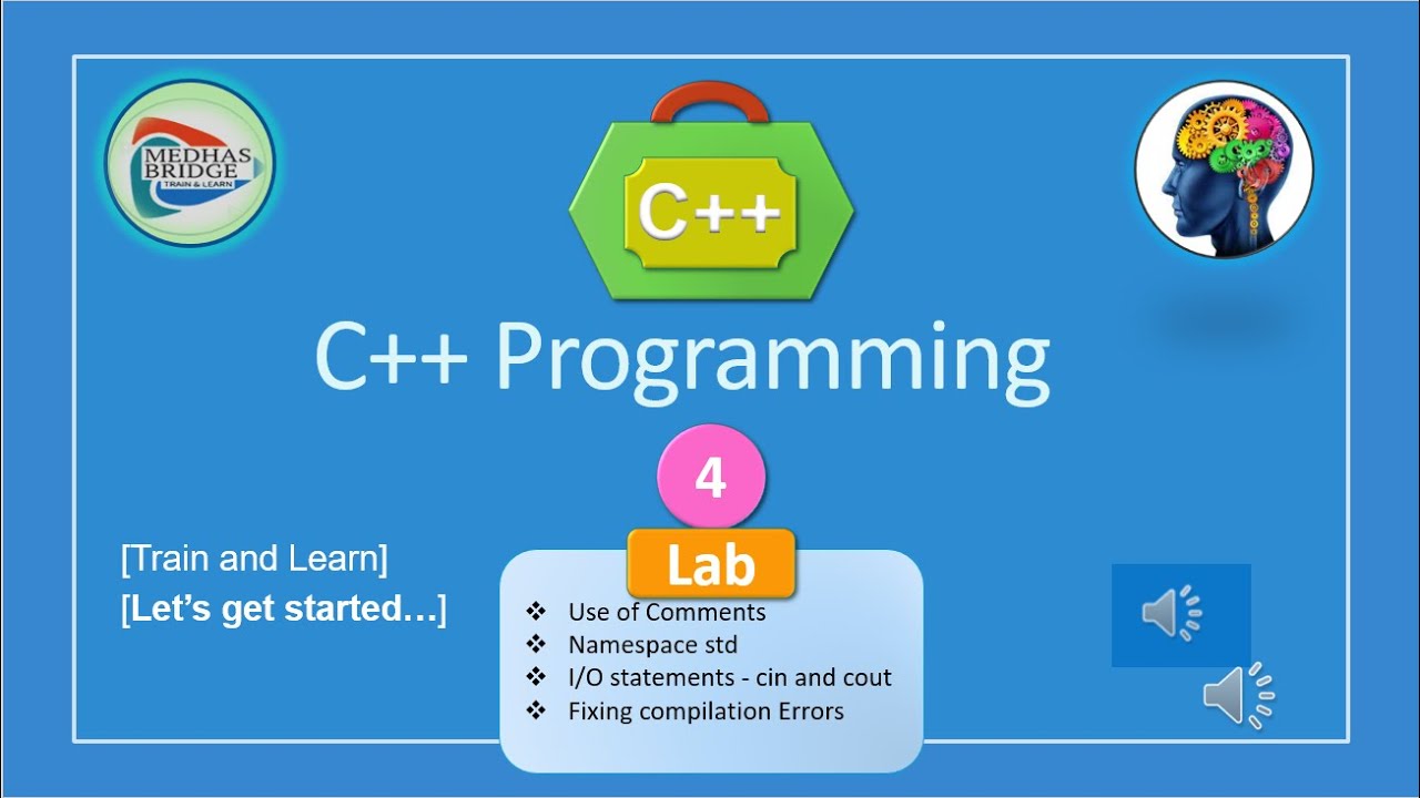 Let's Learn C++: #4 CPP Lab - Basic C++ Programming Features