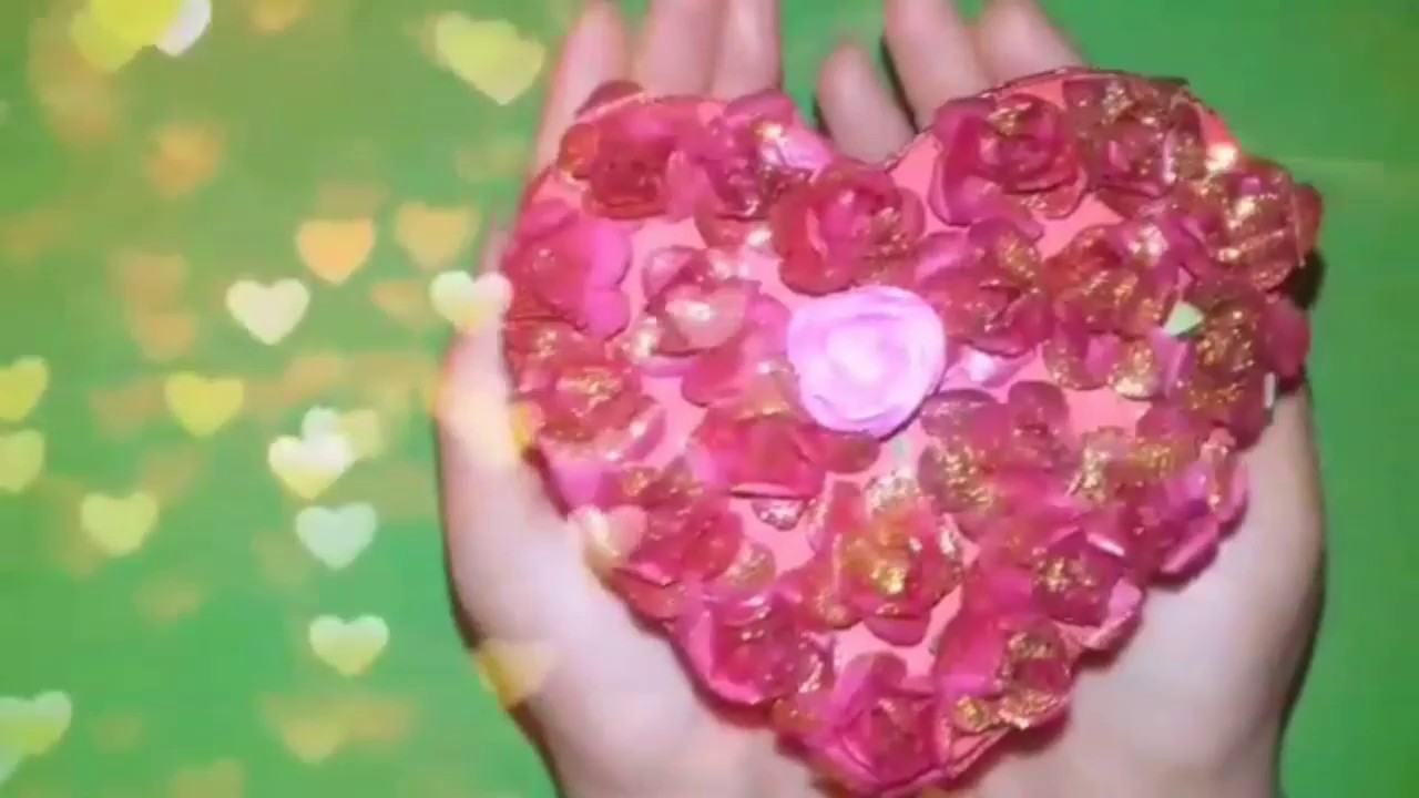 DiY: Heart Box | Love Box | Gift Box | How To Make Heart shape Box| Gift Idea