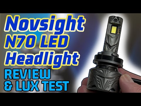 Can your vehicle handle this POWERHOUSE of an LED headlight upgrade? - Novsight N70 LED Headlight