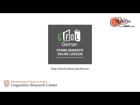 Introduction to the GFOL, a free German dictionary resource