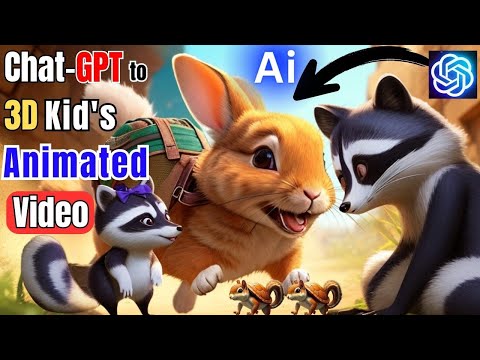 How to make 3D Kid's animation story video using Chat GPT Ai and Leonardo Ai | How to use Leonardo