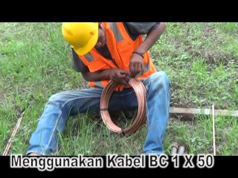 Cara Pemasangan / Instalasi Grounding System Penangkal Petir | Purba ...