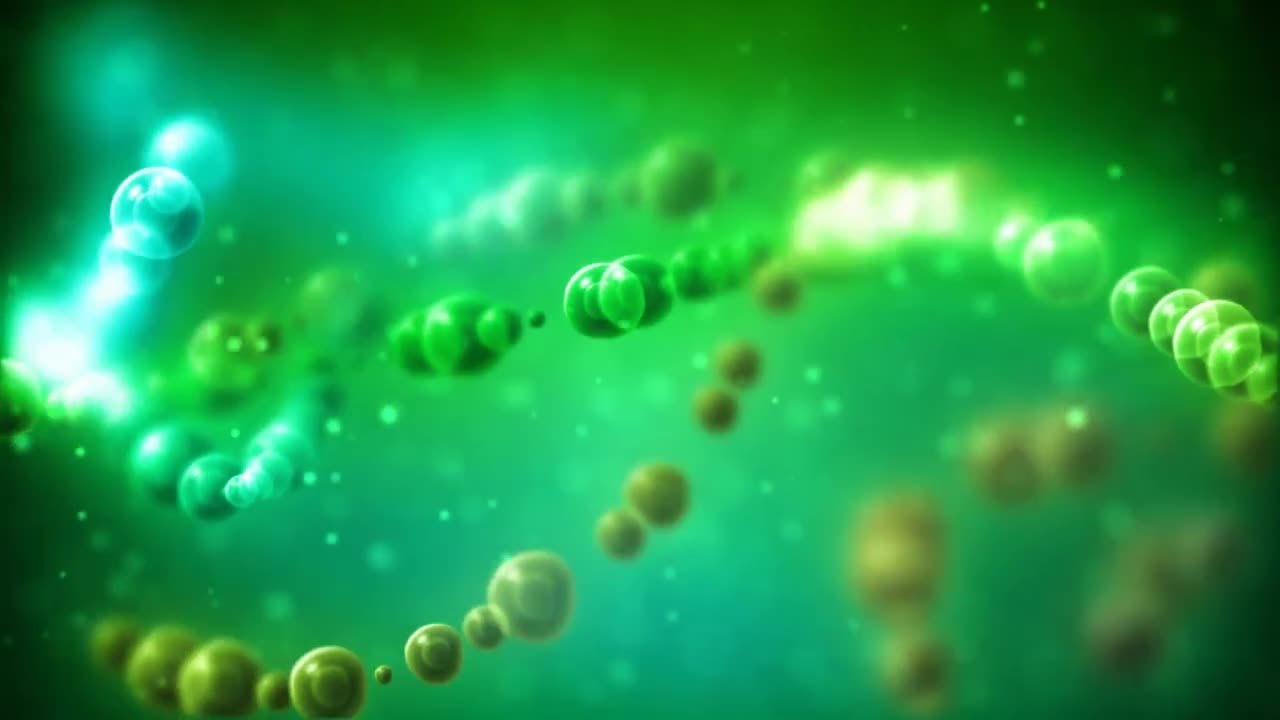 Molecule Structure Motion Graphics