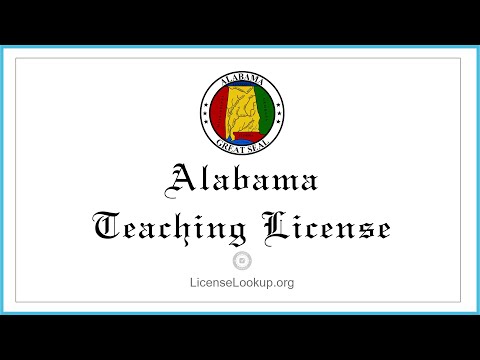 Alabama Teaching License - What you need to get started #License #Alabama