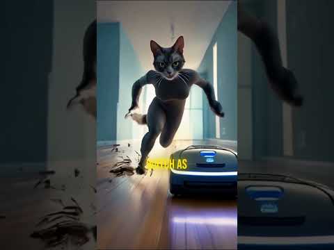 This fluffy humanoid cat is pure luxury! 😻#trending #youtubeshorts #comedy #viralvideo #shorts