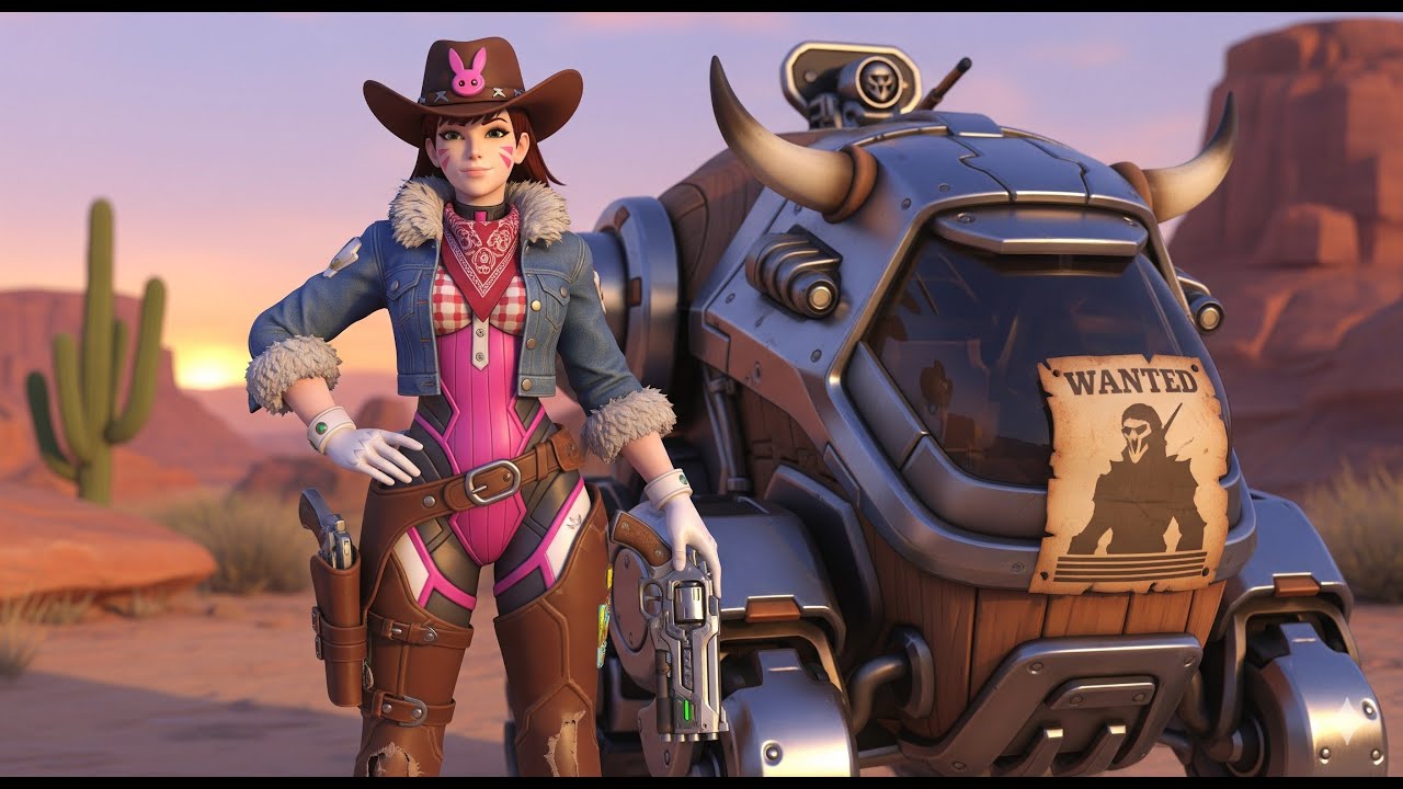 DVA 4 Kills in Stadium Ranked | Overwatch
