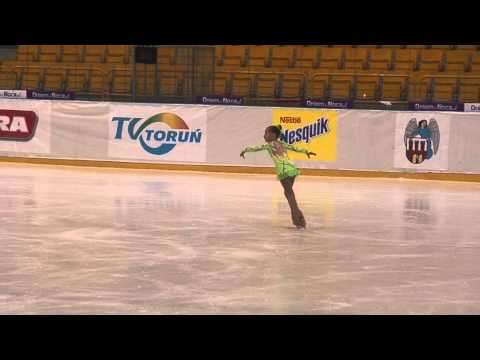 9 Varvara LUKASHENKO BLR Bronze Girls Free Skating MNNTC2013