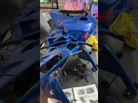 Part two remodeling a Honda, CBR 600 RR at home using 3-D printed custom parts