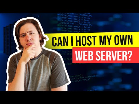 👉 Can I Host My Own Web Server?
