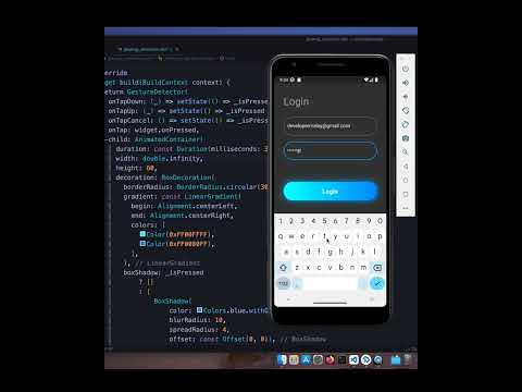 Flutter Series Login App UI: A Beautiful Login Screen with Flutter | Ep ...