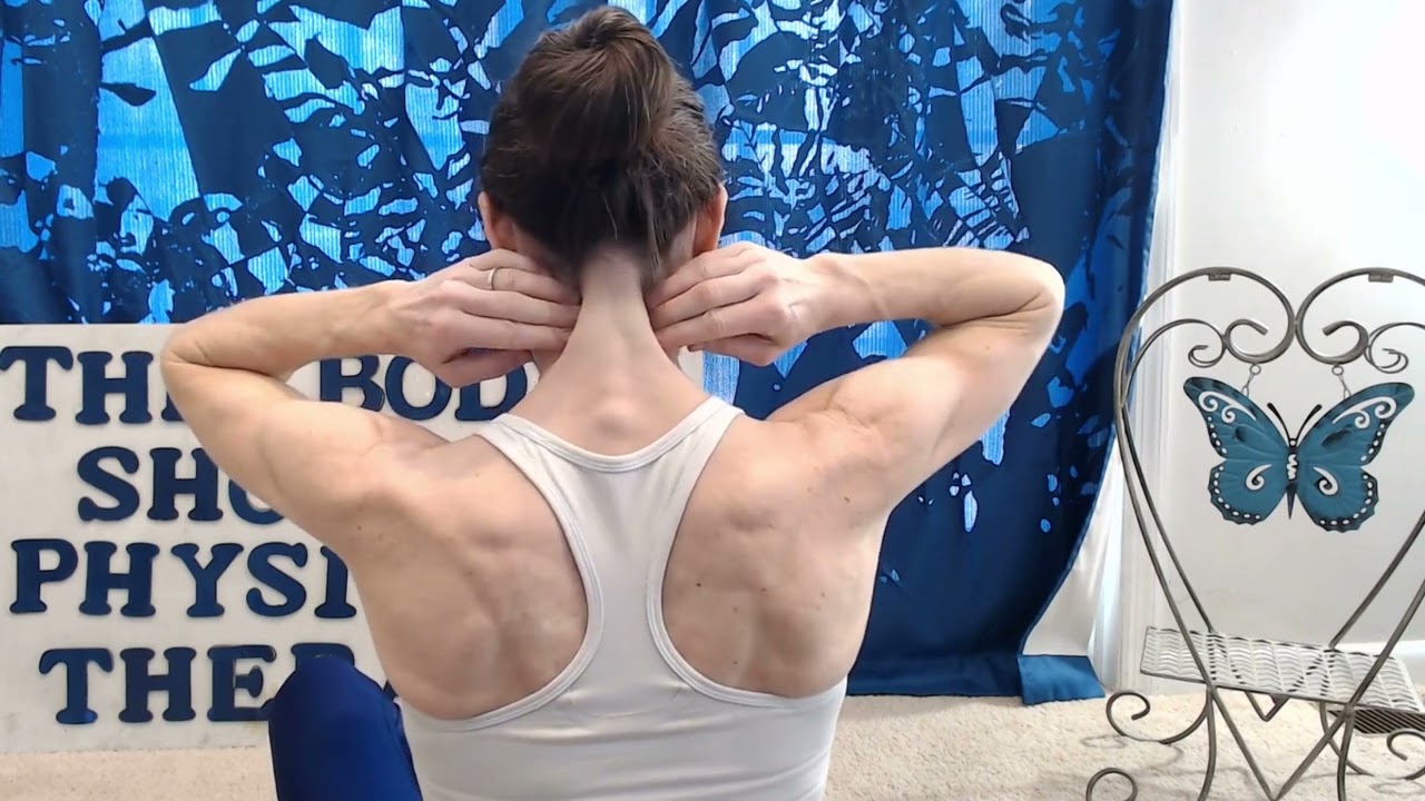 Trigger Point Release of Splenius Capitis- headaches on top of head