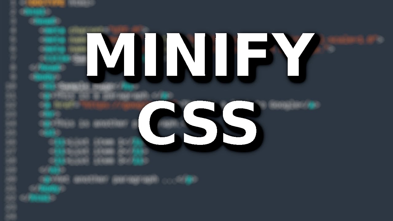 Minify CSS with 7 Lines of Python Code