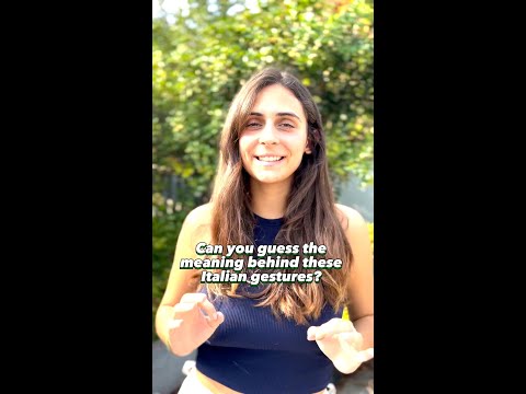 Do you know these Italian hand gestures?