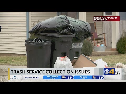 Trash service collection issues