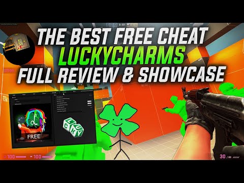 BEST FREE CSGO CHEAT | LUCKYCHARMS | CHEAT REVIEW + SHOWCASE